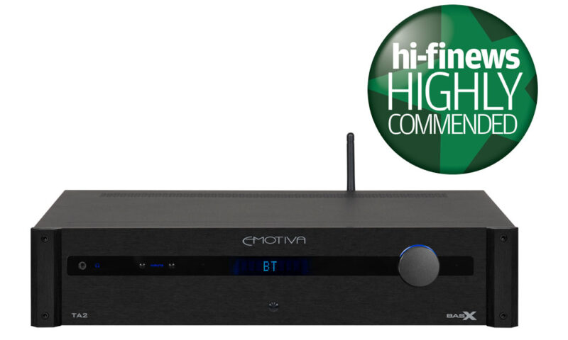 EMOTIVA BASX TA2 ‘MAKES QUITE AN IMPRESSION’ – Karma AV